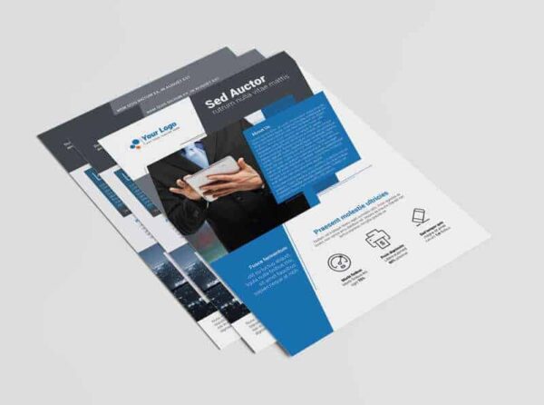 IT And Technology Flyer Template | Vectogravic Design