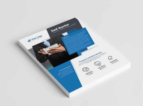 IT and Technology Flyer Template | Vectogravic Design