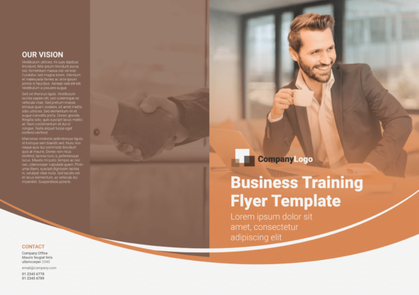 Business Training Flyer Template | Vectogravic Design