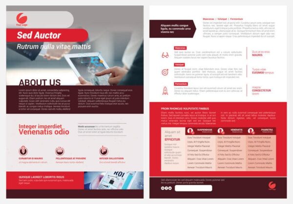 IT And Technology Flyer Template V2 | Vectogravic Design