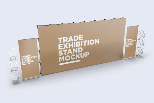Trade Exhibition Stand Mockup | Vectogravic Design